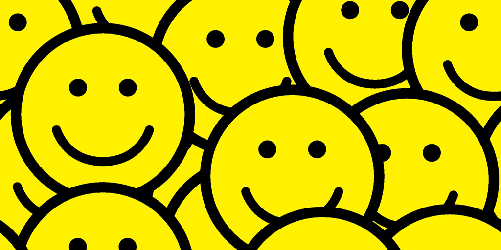 Seamless pattern with smile icons. • BLOG@UBIQUITY